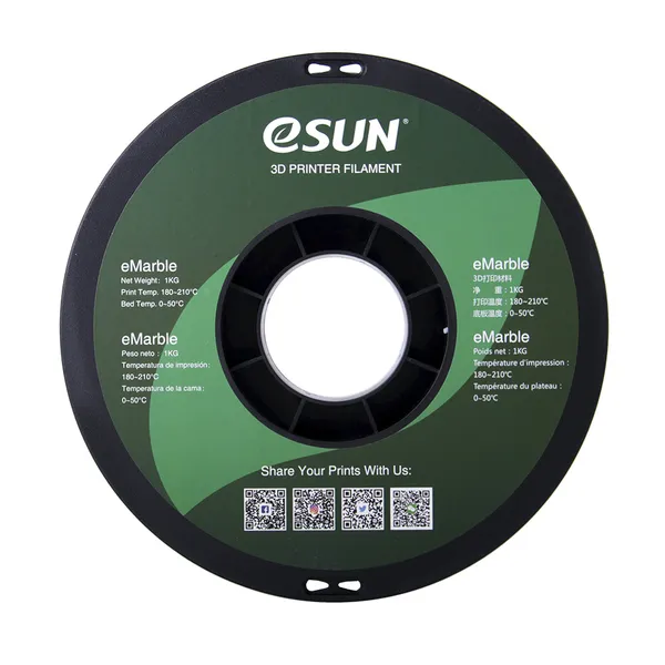eSUN Natural Marble PLA Filament 1kg 1.75mm | Jaycar Australia