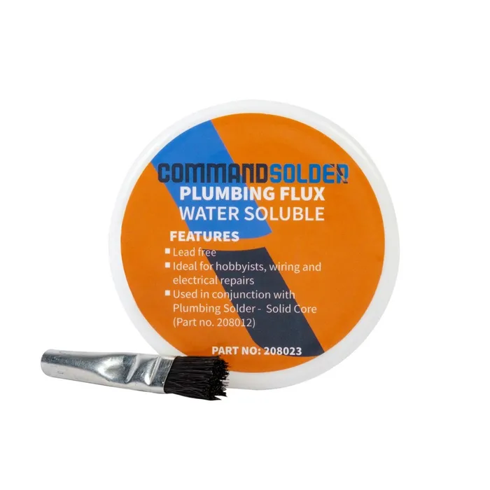 WATER SOLUABLE FLUX (INCLUDING BRUSH) | Jaycar Australia