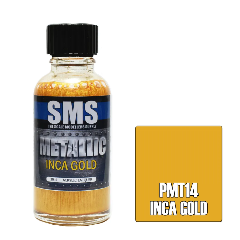 SMS Metallic Inca Gold (30ml) | Jaycar Australia