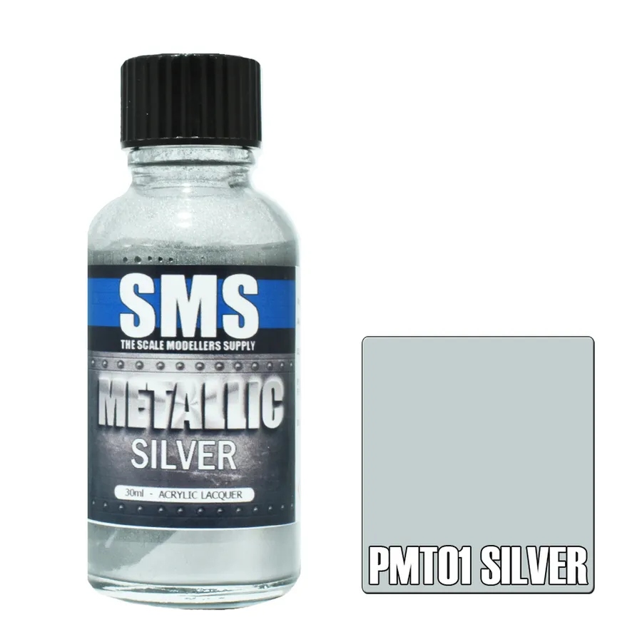 SMS Metallic Silver (30ml) | Jaycar Australia