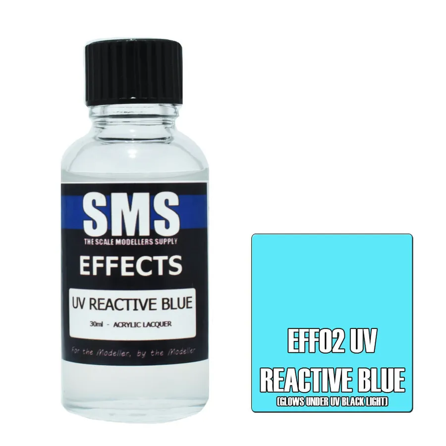 Effects Uv Reactive Blue 30ml | Jaycar Australia