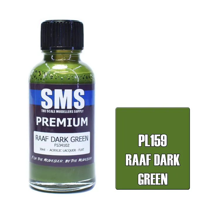 Premium Raaf Dark Green Fs34102 30ml | Jaycar Australia
