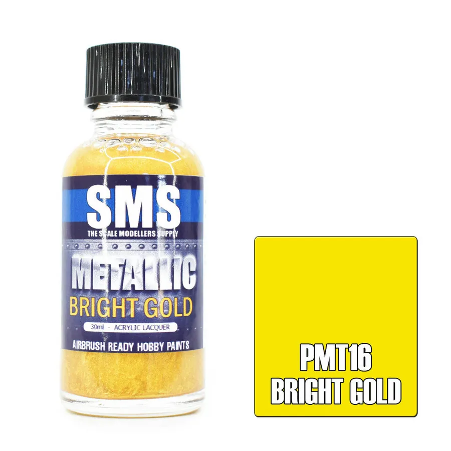 Metallic Bright Gold 30ml | Jaycar Australia