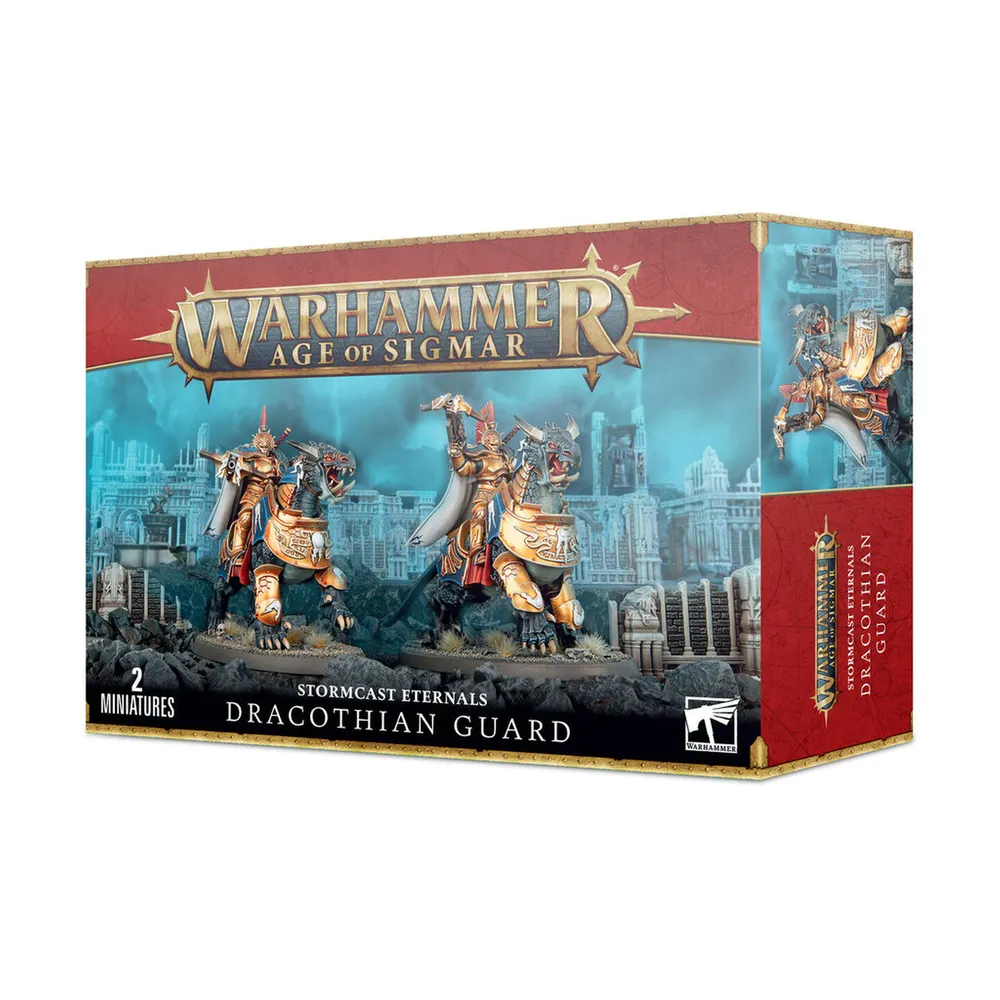Warhammer 40K 96-24 Stormcast Eternals: Dracothian Guard | Jaycar Australia
