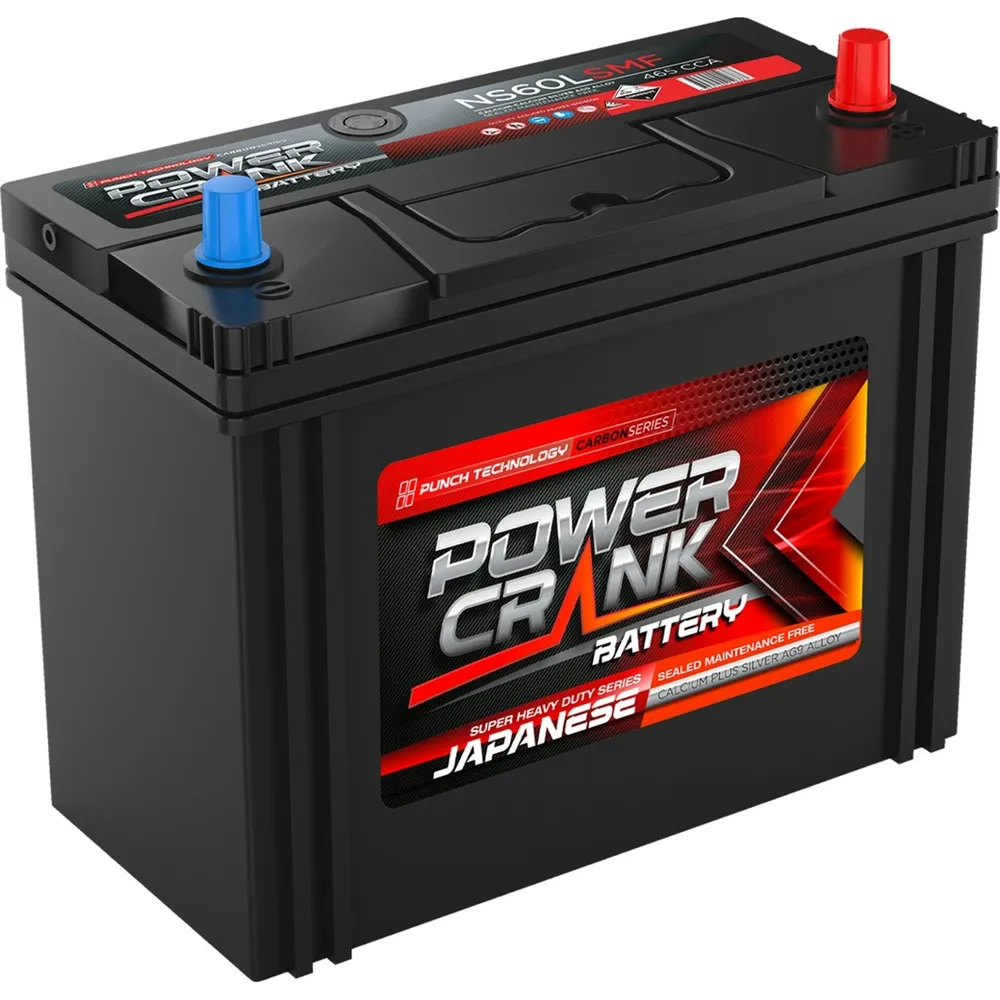 Power Crank Japanese Series Starting Battery NS60LSMF | Jaycar Australia