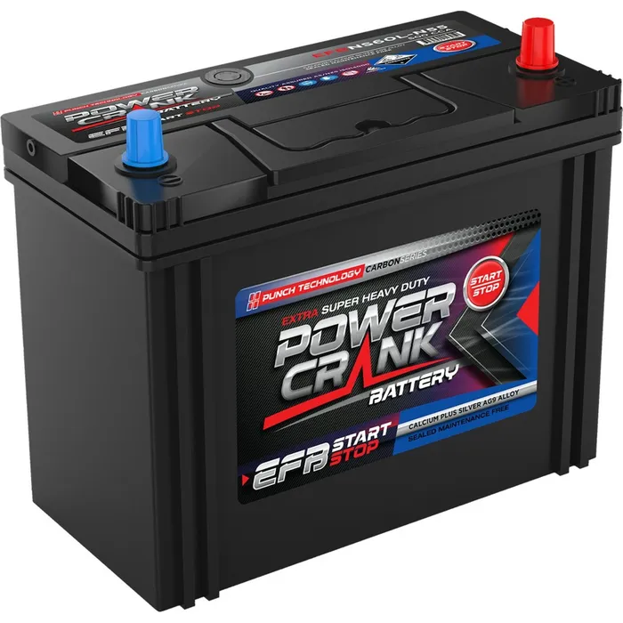 Power Crank Efb Series, Enhanced Flooded Stop Start Battery EFBNS60L ...