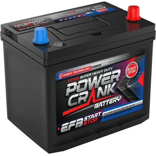 Power Crank EFB55D23L-Q85 Enhanced Flooded Stop Start Battery | Jaycar ...