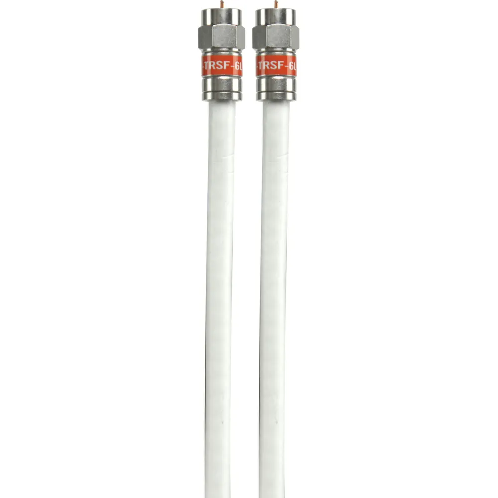 Kingray 2m White RG6 Tri-Shield Flylead - Foxtel Approval F31117 ...