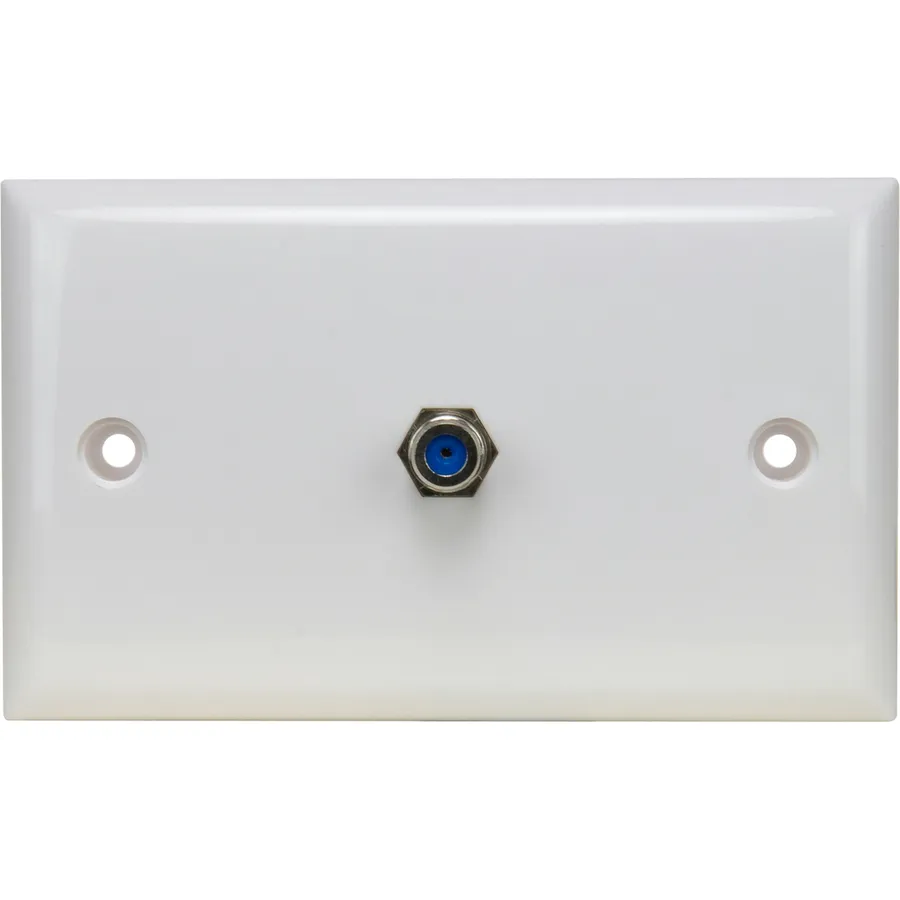 Kingray Wall Plate - Single F Type Outlet - Foxtel Approval F30923 ...