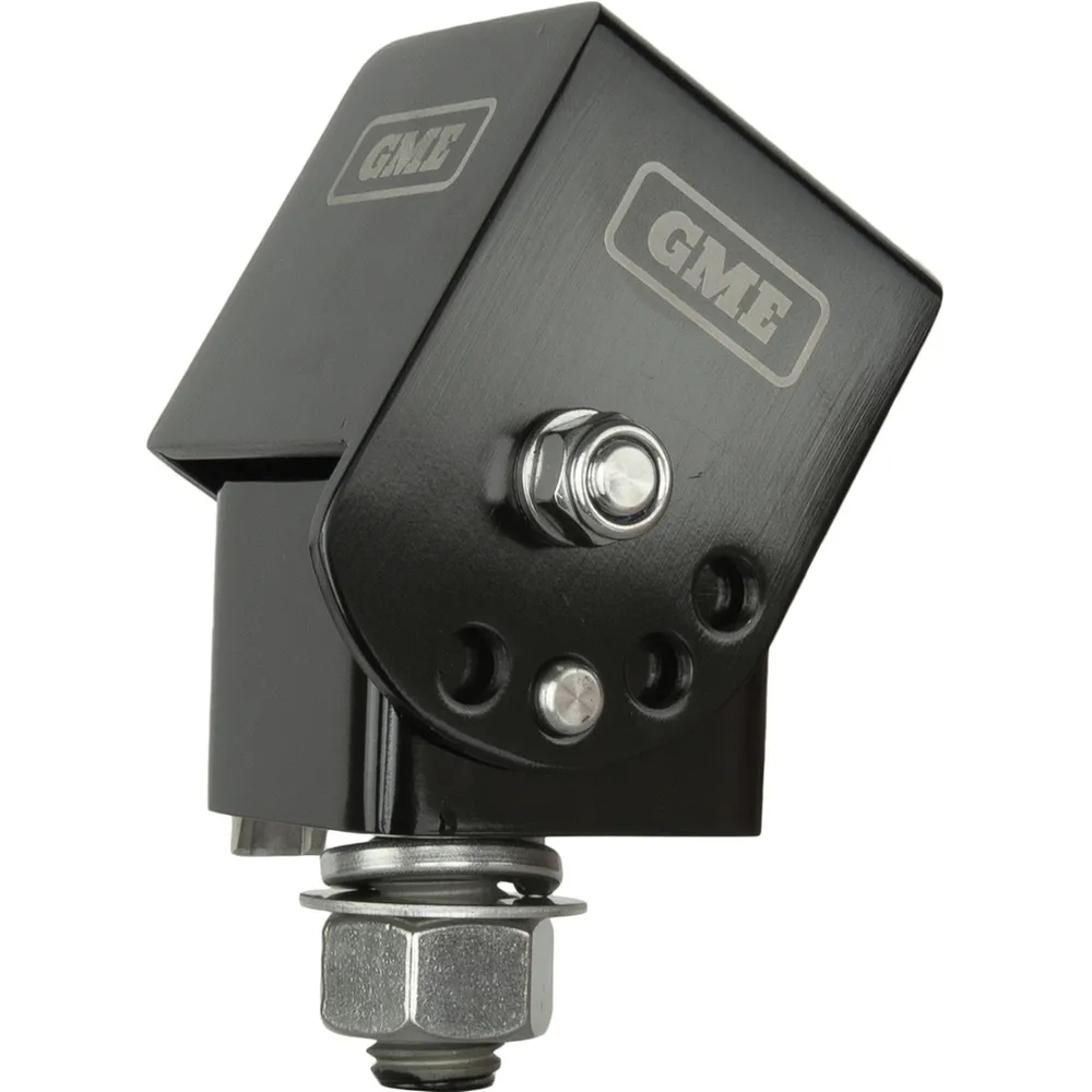 GME Heavy Duty Fold Down Bracket - Black | Jaycar Australia