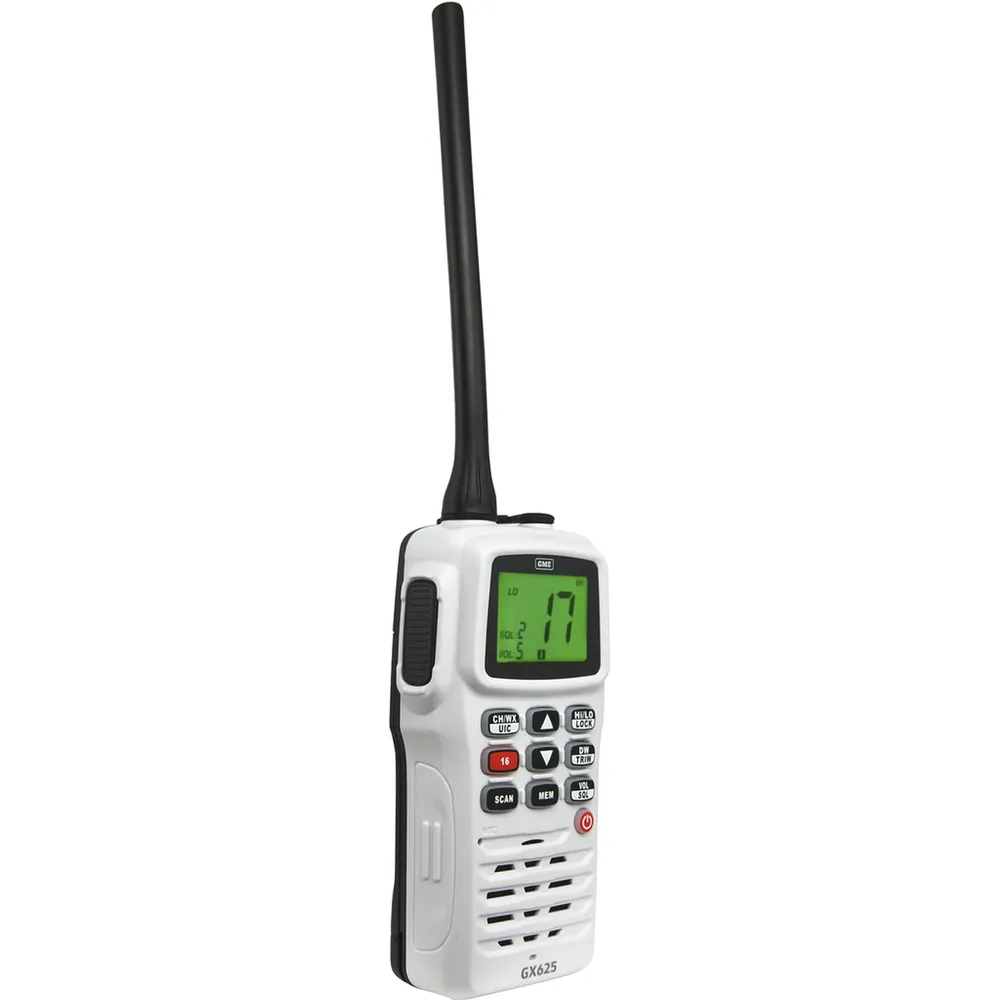 GME VHF Marine Handheld Radio 5/1 Watt | Jaycar Australia