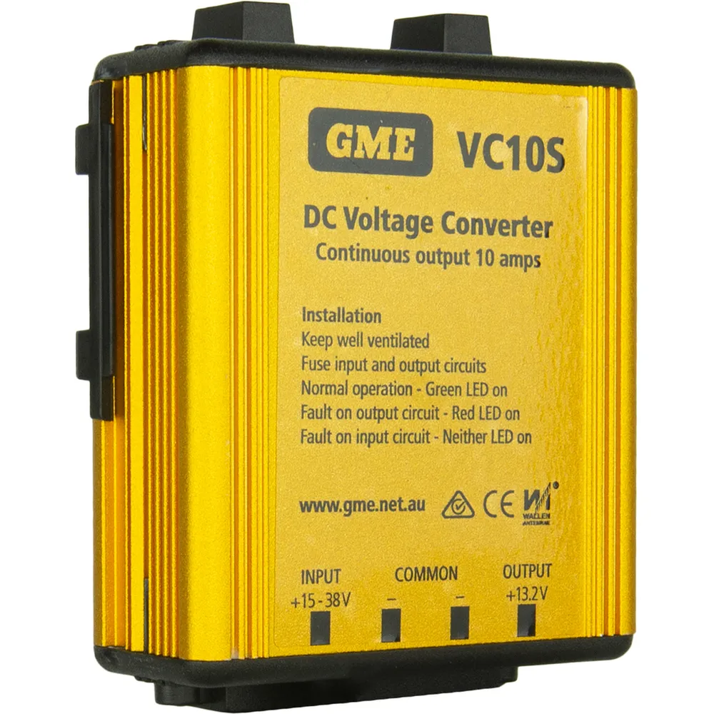 GME 10 Amp Switch Mode DC Voltage Converter | Jaycar Australia