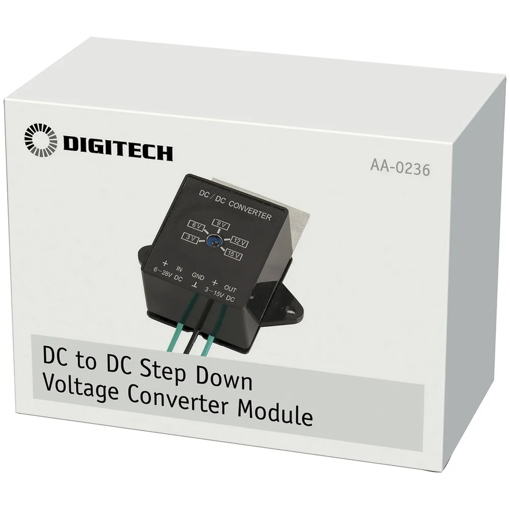DC to DC Step Down Voltage Converter Module | Jaycar Australia