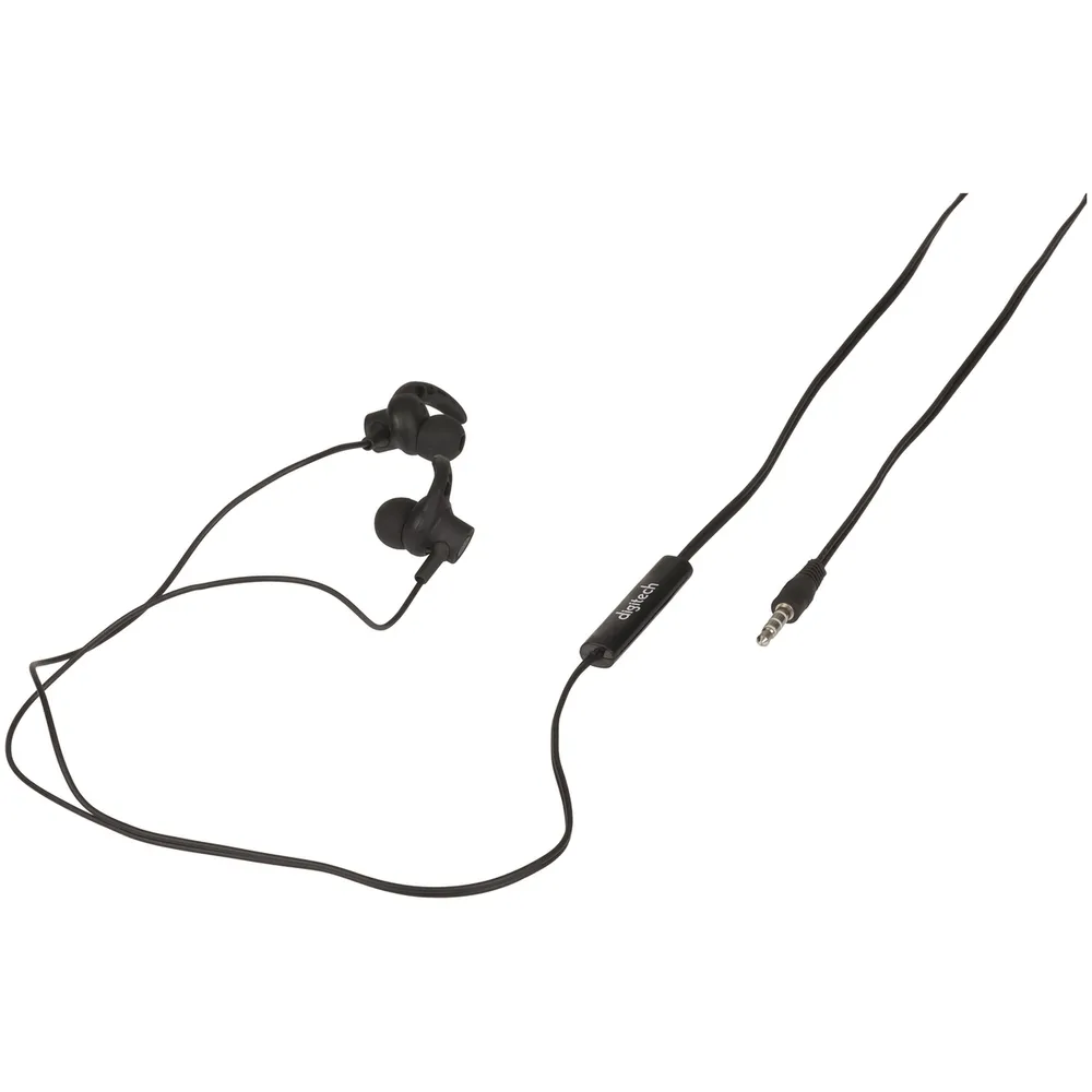 Digitech Stereo Canal Earphones with Microphone | Jaycar Australia