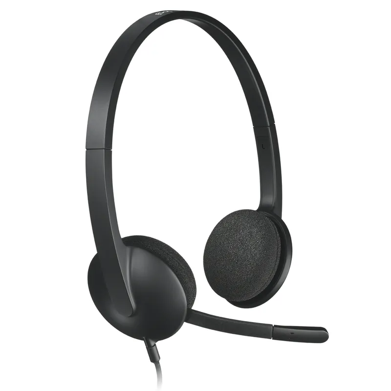 Logitech® H340 Black USB Computer Headset with Microphone | Jaycar ...