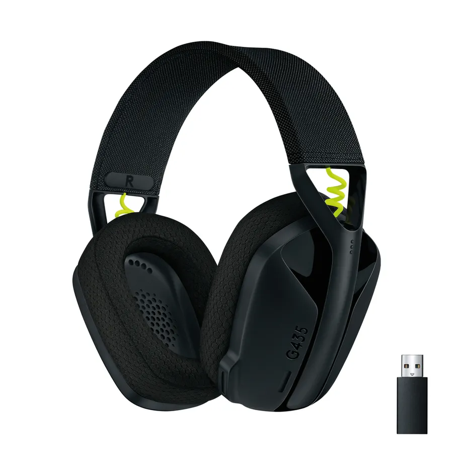 Logitech® G435 LIGHTSPEED Wireless Gaming Headset Black with Bluetooth ...