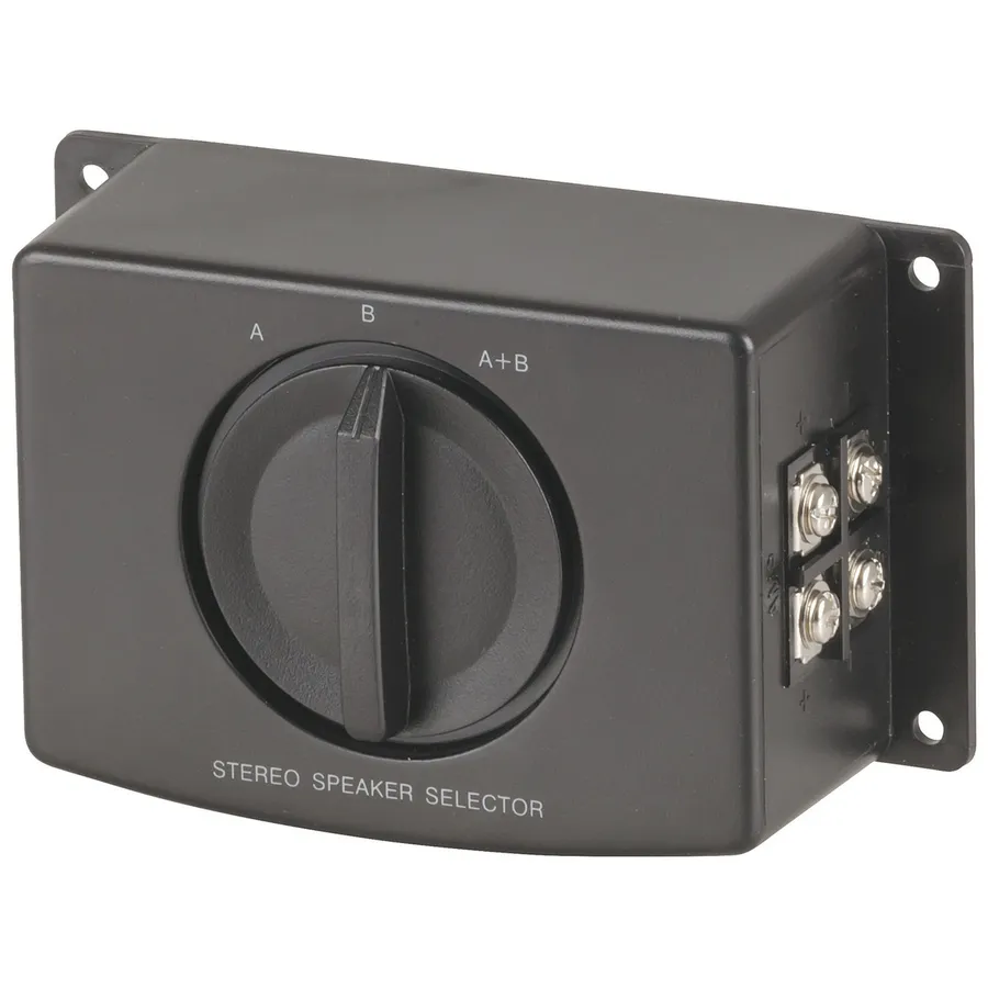 High Power Two Way Stereo Speaker Switch | Jaycar Australia