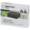 Digitech 3-Way Optical TOSLINK Splitter | Jaycar Australia