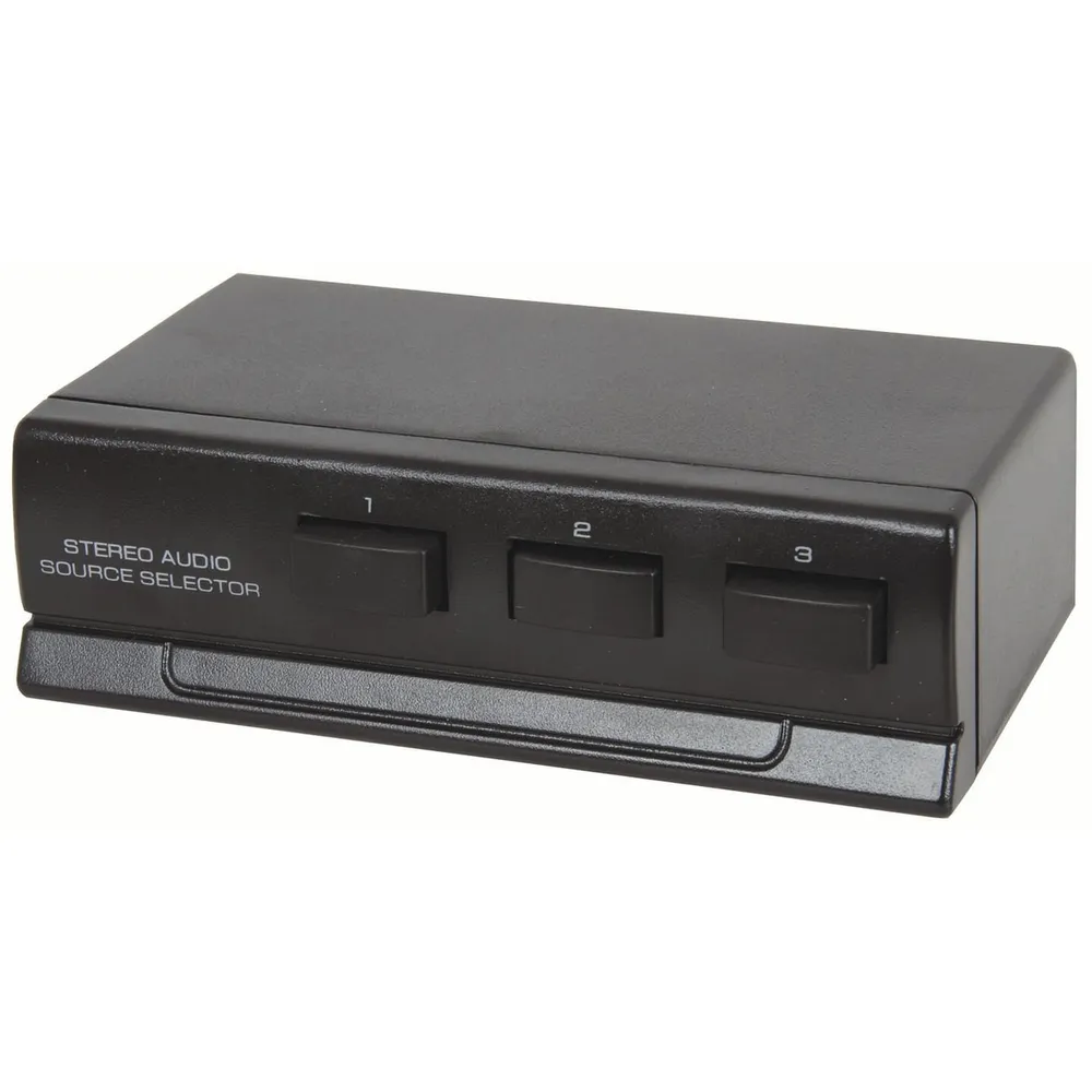 3-Way Audio Selector | Jaycar Australia