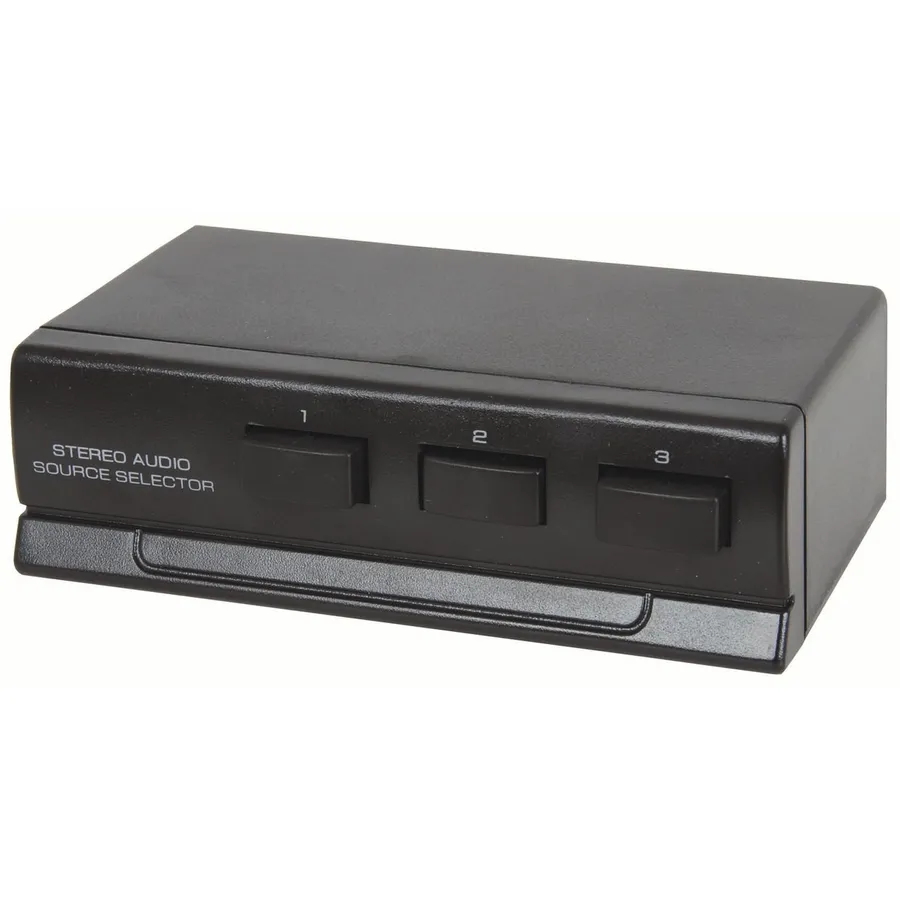 3-Way Audio Selector | Jaycar Australia