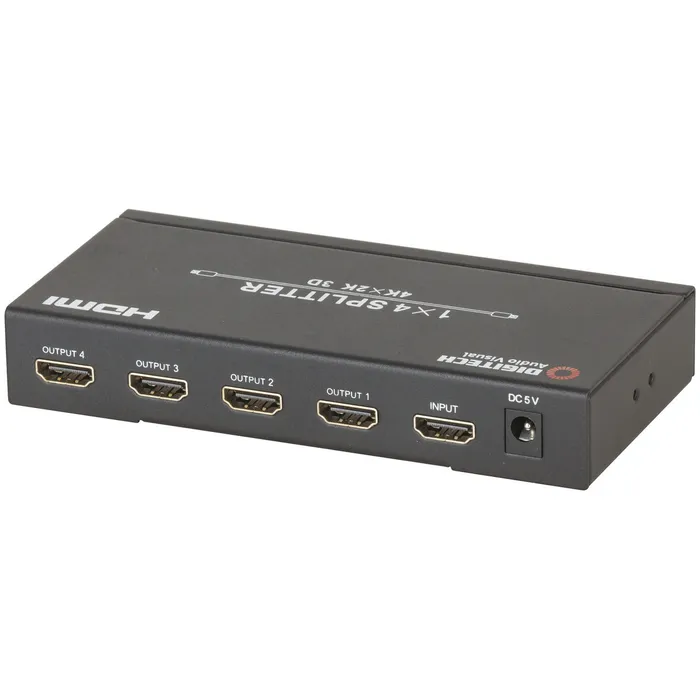 Digitech 4 Way Splitter with 4K Support | Jaycar Australia