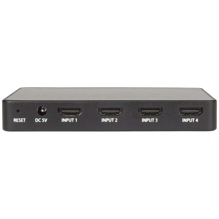 Concord 4 Way HDMI Switcher with Voice Assist | Jaycar Australia