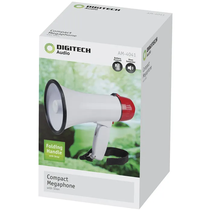 Digitech Compact Megaphone with Siren | Jaycar Australia