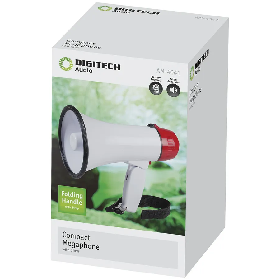 Digitech Compact Megaphone with Siren | Jaycar Australia