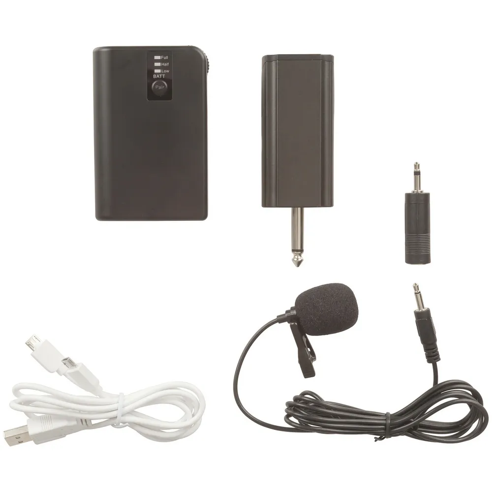 Digitech Wireless UHF Lapel Microphone and Receiver | Jaycar Australia