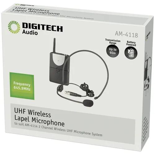 Digitech Dual Wireless UHF Microphone System| | Jaycar Australia