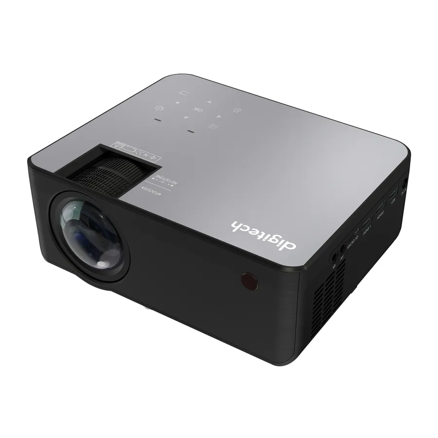 Digitech HD Projector with HDMI, USB and VGA Inputs and Built-in ...