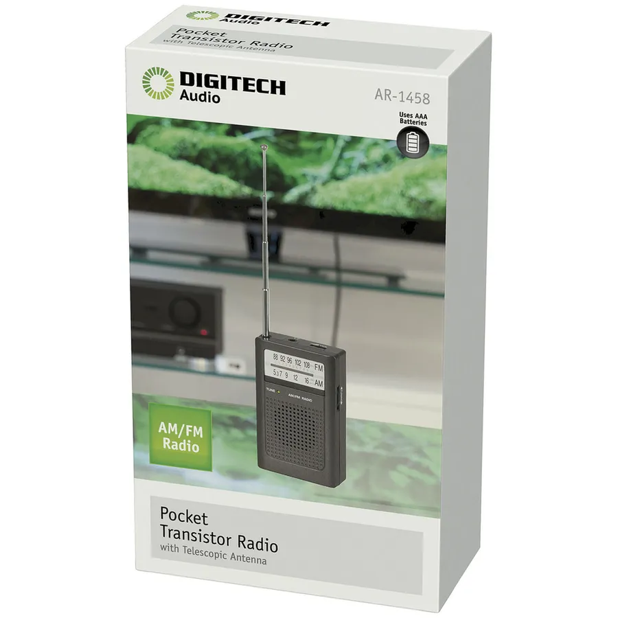 Digitech Portable AM/FM Transistor Radio | Jaycar Australia