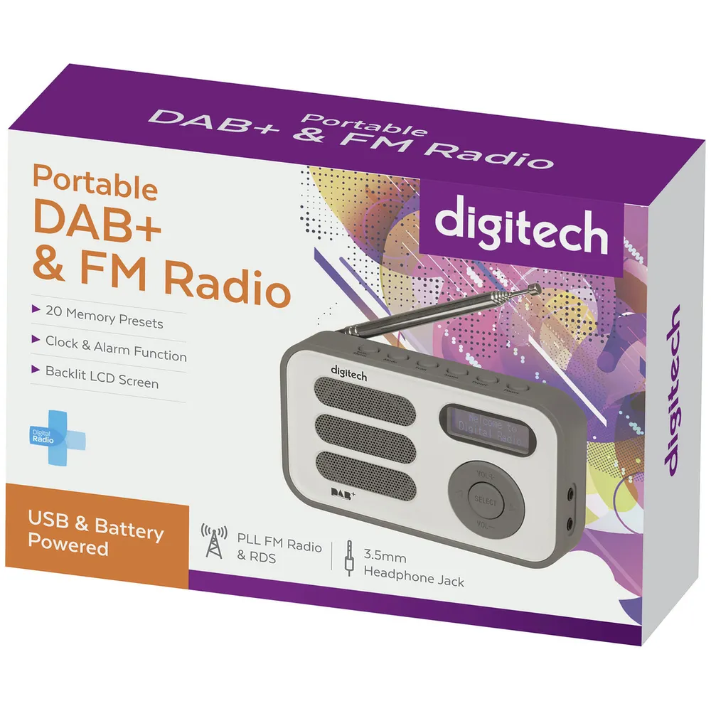 Digitech Portable DAB+ and FM Radio | Jaycar Australia
