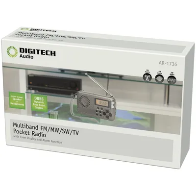 Digitech Multiband FM/MW/SW Pocket Radio | Jaycar Australia
