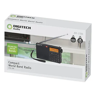 Digitech Compact World Band Radio with SSB | Jaycar Australia