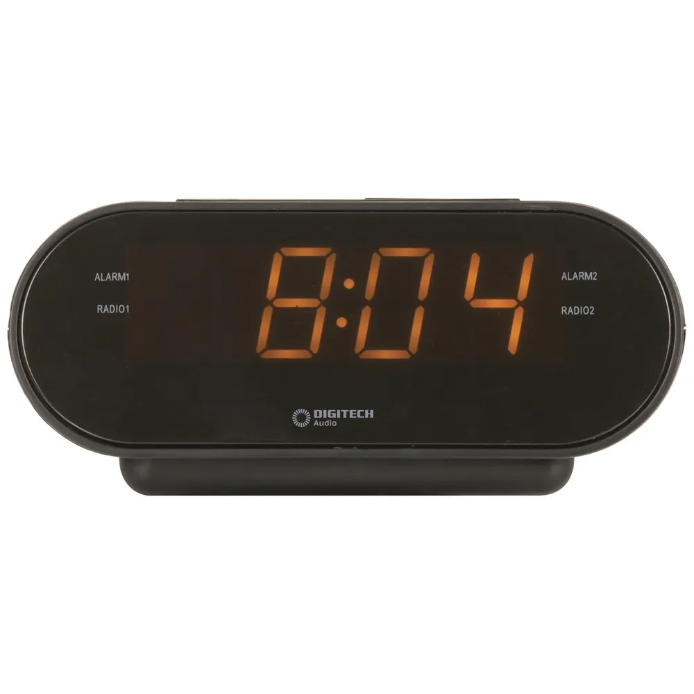 Digitech LED Clock with AM/FM Radio | Jaycar Australia