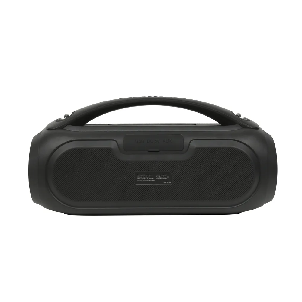 20 watt Portable Stereo Boom Box Speaker with Bluetooth TWS Support ...