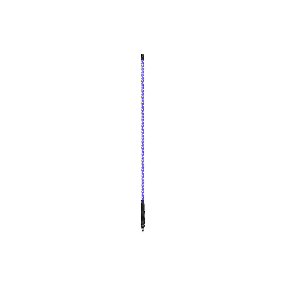1.2m Whip Car Antenna with Spiral LED Lights | Jaycar Australia