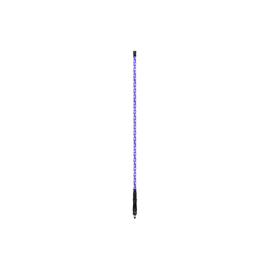 1.2m Whip Car Antenna with Spiral LED Lights | Jaycar Australia