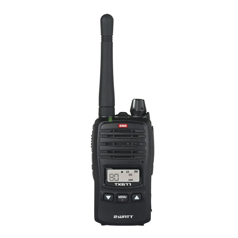 GME 2W UHF Transceiver TX677QP Quad Pack | Jaycar Australia
