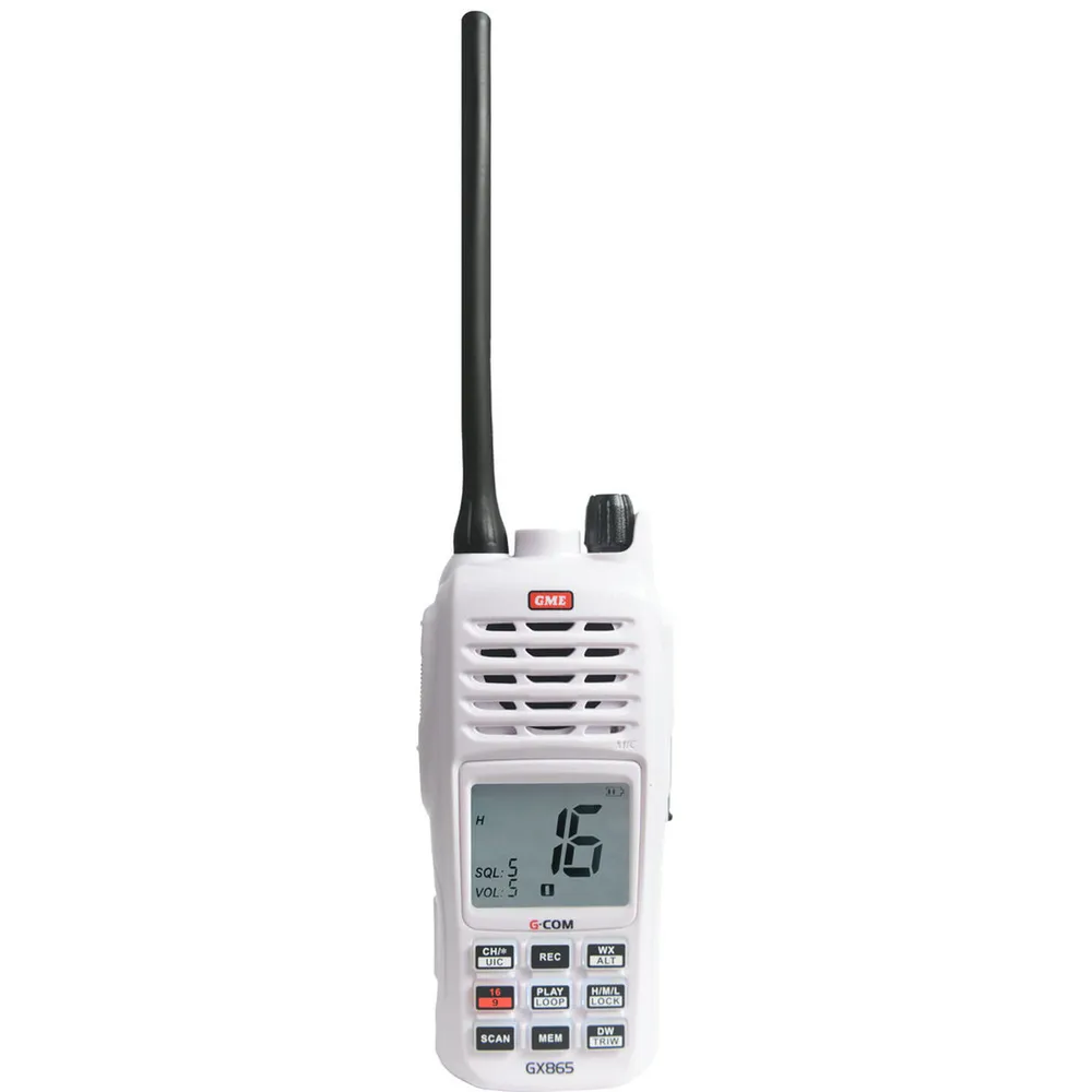 GME 5W VHF Hand Held Transceiver GX865 | Jaycar Australia