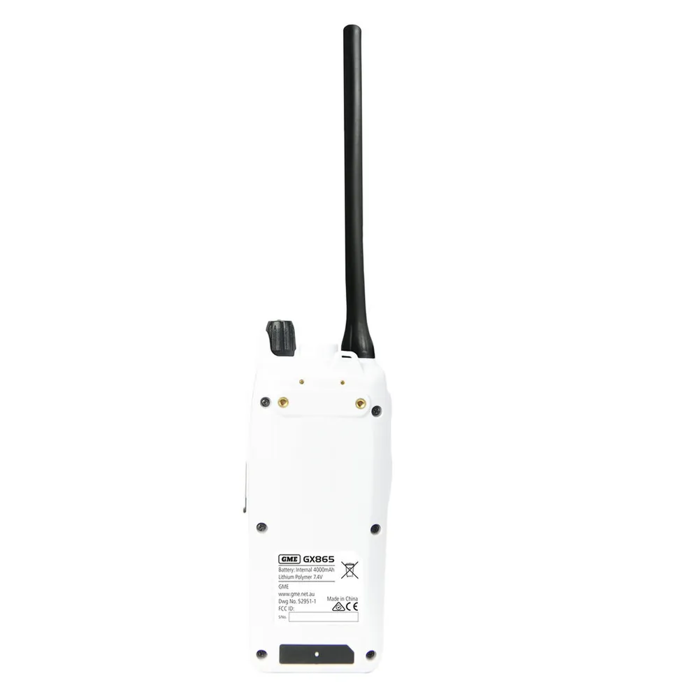 GME 5W VHF Hand Held Transceiver GX865 | Jaycar Australia
