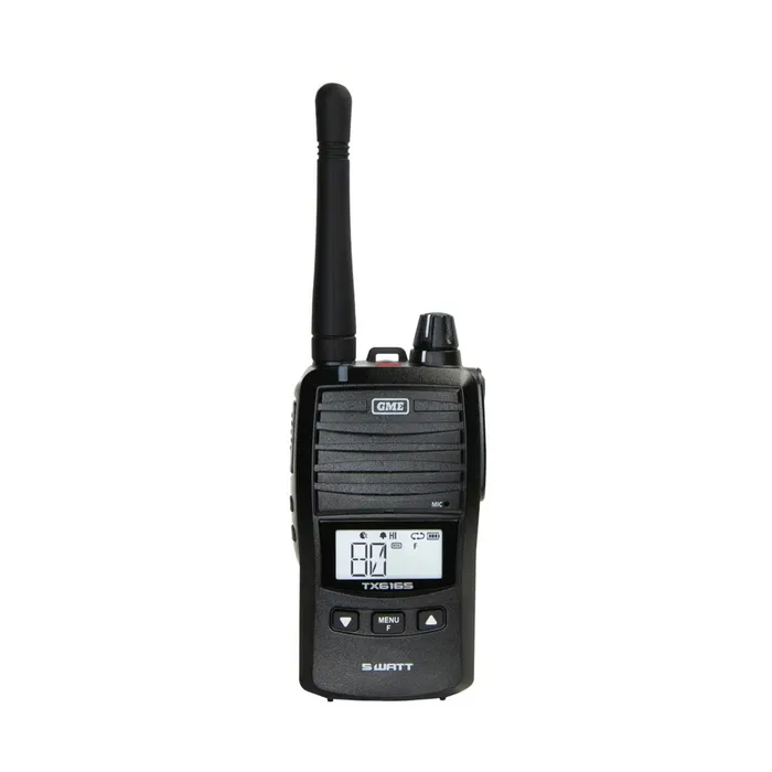 GME 5W UHF Handheld Radio TX6165 Twin Pack | Jaycar Australia
