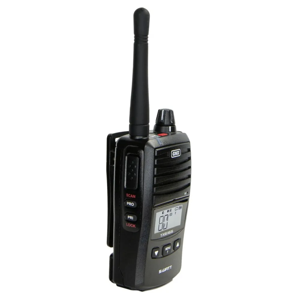 GME 5W UHF Transceiver TX6165X | Jaycar Australia