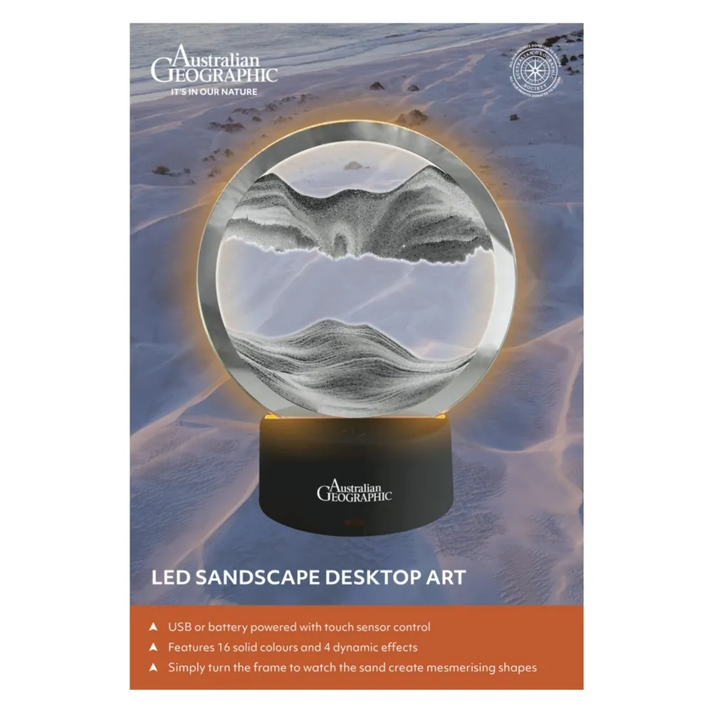 Australian Geographic LED Round Sandscape | Jaycar Australia