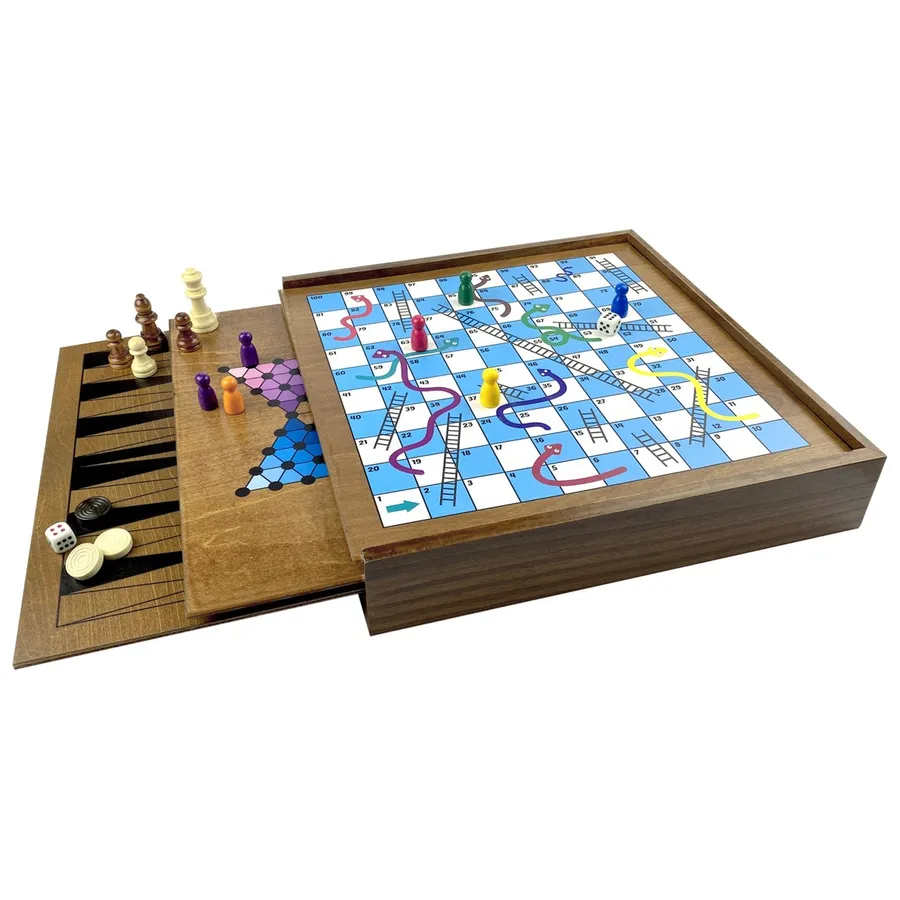 Australian Geographic 7 in 1 Board Game Set | Jaycar Australia