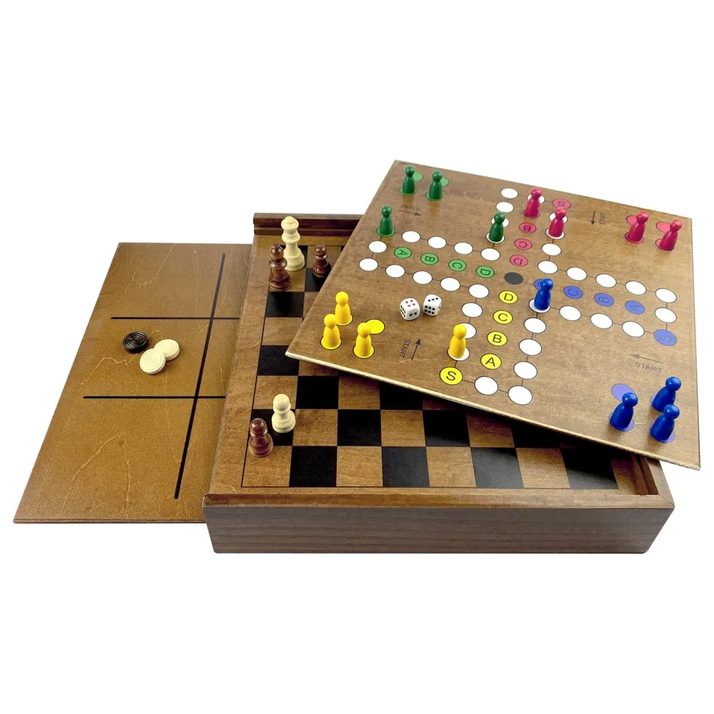 Australian Geographic 7 in 1 Board Game Set | Jaycar Australia