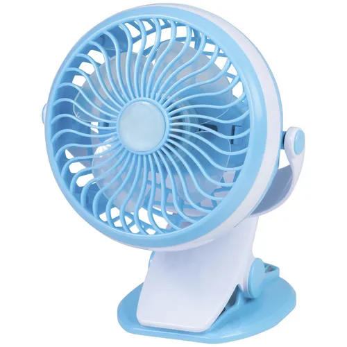Mini Rechargeable Fan with Clamp Mount | Jaycar Australia