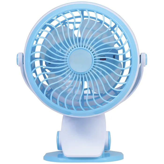 Mini Rechargeable Fan with Clamp Mount | Jaycar Australia