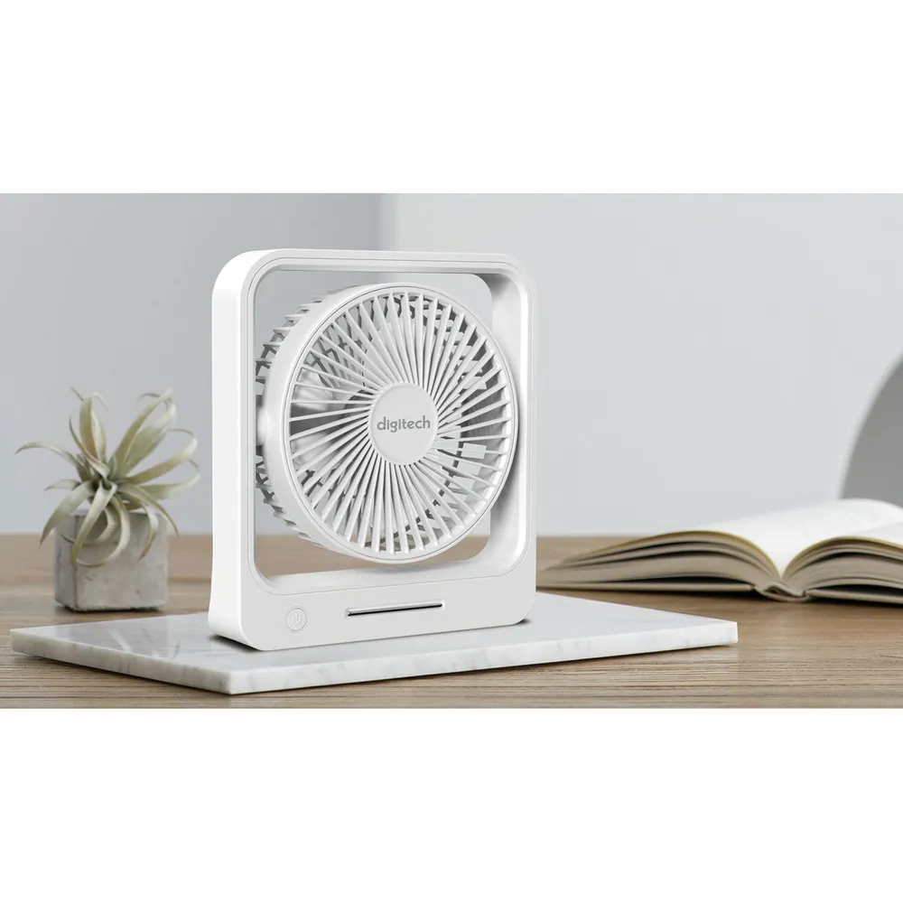 6in Rechargeable Desktop Fan | Jaycar Australia
